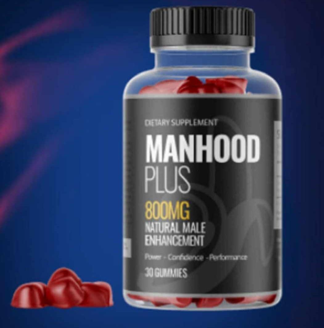 Man Hood - Male Enhancement Gummies - Natural Ingredients - Support for ...