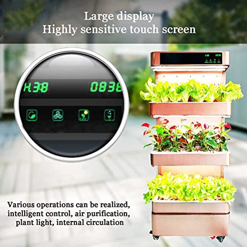Hydroponics Tower, 3 Floor 225 Pods Garden Hydroponic Growing System ...