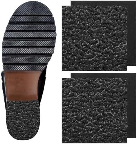 Amazon.com: LXUEJIE 4 Pcs Shoe Repair Rubber Heels, Upgraded Boot Heel ...