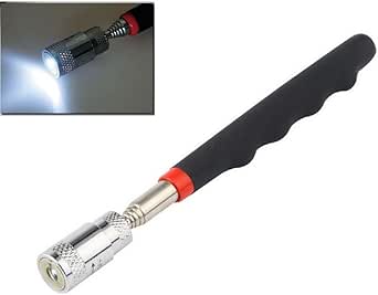 Teleskopisk magnetisk lyftare/magnetisk gripare/magnetisk stav LED ...