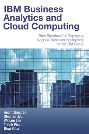 Amazon | IBM Business Analytics and Cloud Computing: Best Practices for Deploying Cognos ...