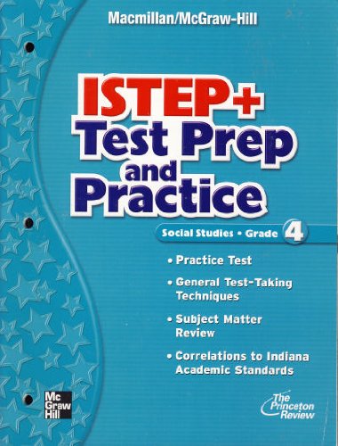 ISTEP+ Test Prep and Practice: Social Studies: Grade 4 (ISTEP Test Prep ...