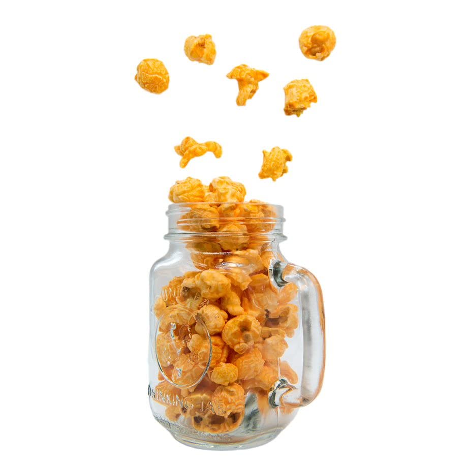 Jody’s Gourmet Popcorn Round Jar Double Cheddar, 4 Ounce. Delicious ...