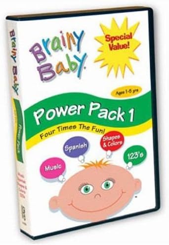 Amazon.co.jp: Brainy Baby Set 1 [DVD] : Brainy Baby: DVD