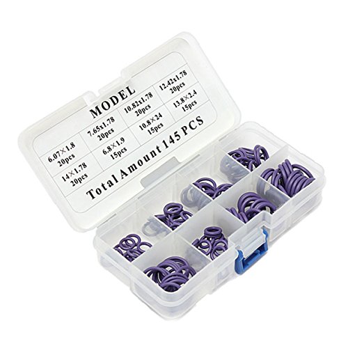Amazon | Jaydone 145pcs 8サイズHNBR自動空調シールリングOリングセット | スペーサー | 産業・研究開発用品 通販