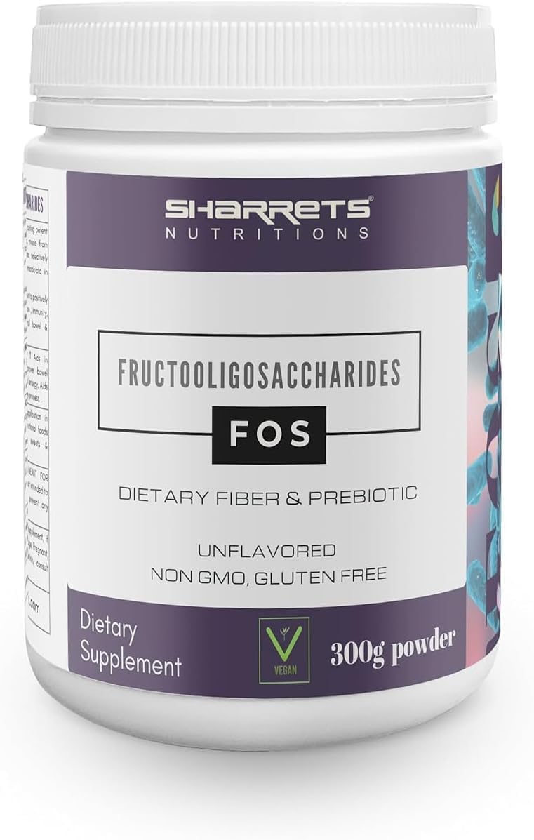 OTAA FOS Fructooligosaccharides Prebiotic Dietary Fiber Powder 300g ...