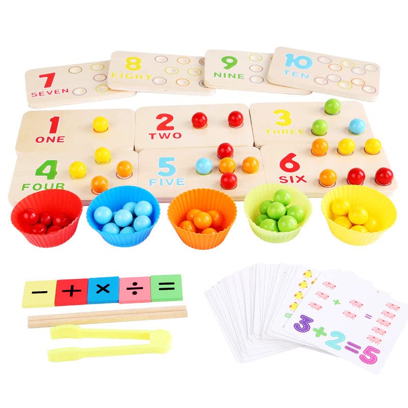 Amazon.com: Big Heart Toys Pinch & Count Math Game - Math Toys for Kids ...