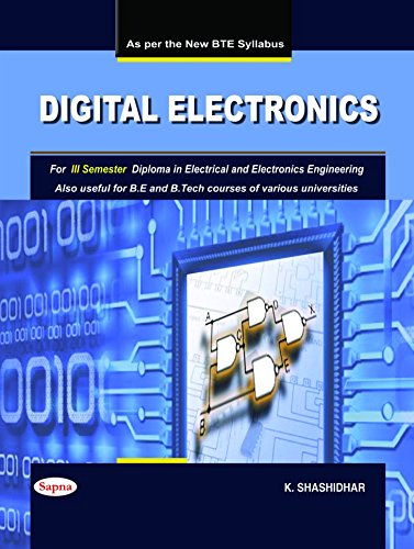 Buy Digital Electronics For 3 Sem Diploma In Electrical & Electronics ...