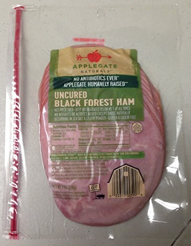 Amazon.com: Applegate Farms, Applegate Natural Black Forest Ham, 7 ...