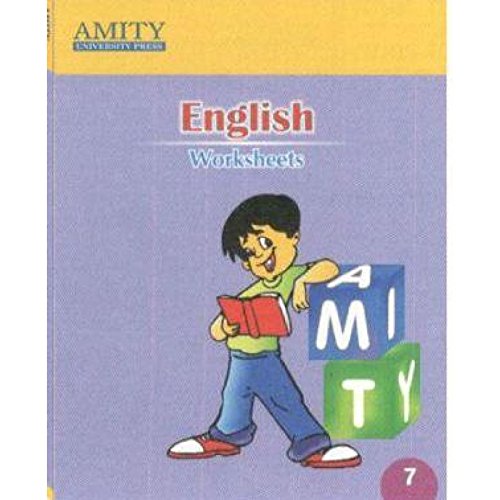 English Work Sheet Class - 7 : Amity University Press: Amazon.in: Books