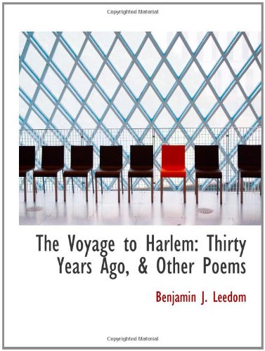 Amazon.com: The Voyage to Harlem: Thirty Years Ago, & Other Poems ...