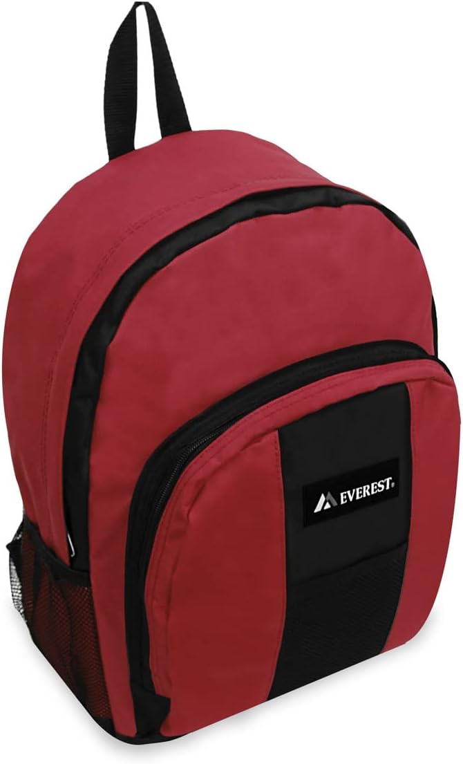 Amazon.com | Everest Luggage Sporty Backpack, Black, Medium | Backpacks