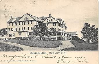 Shawanga Lodge High View, New York, Postcard at Amazon's Entertainment ...