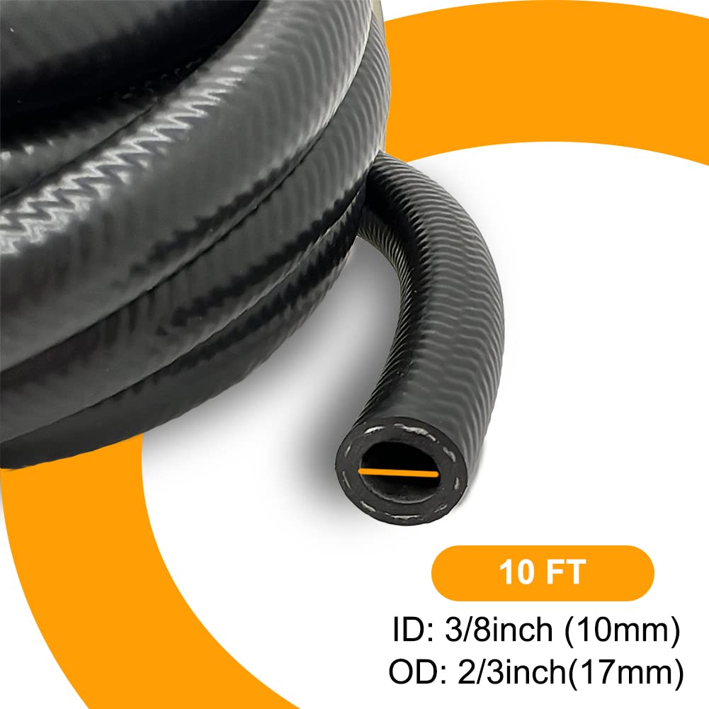 Snapklik.com : CHOIMOON 3/8 Fuel Fuel Injection Hose Line Push Lock NBR ...
