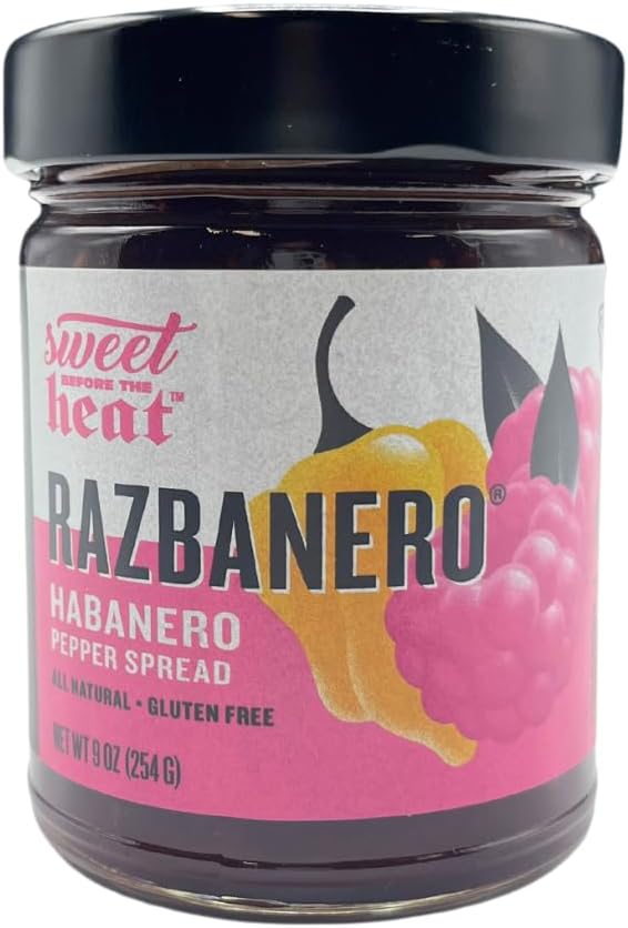 Amazon.com: Razbanero Raspberry and Habanero Pepper Spread_AB : Grocery & Gourmet Food