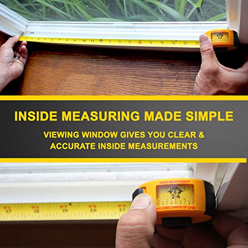 Perfect Measuring Tape – Window Tape Measure – 10 ft Steel – Easy-Read ...