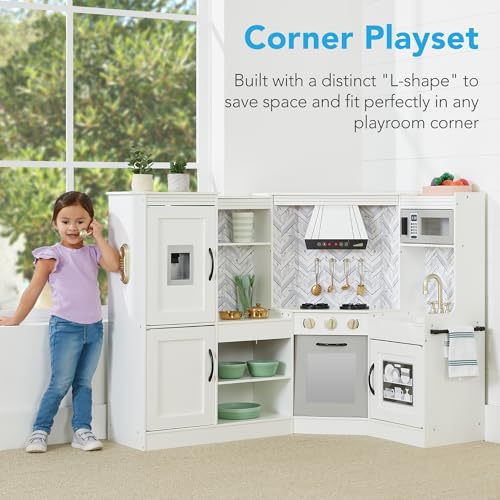 Snapklik.com : Best Choice Products Pretend Play Corner Kitchen ...