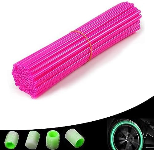Amazon.com: 72 PCS Dirt Bike Spoke Skins Spoke Covers 8"-21" Spoke Rims ...