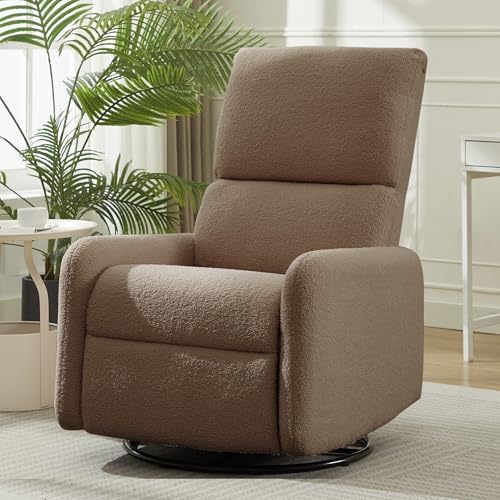 Amazon.com: Korser 360° Rocking Chair, Nursery Rocker Chair with Side ...