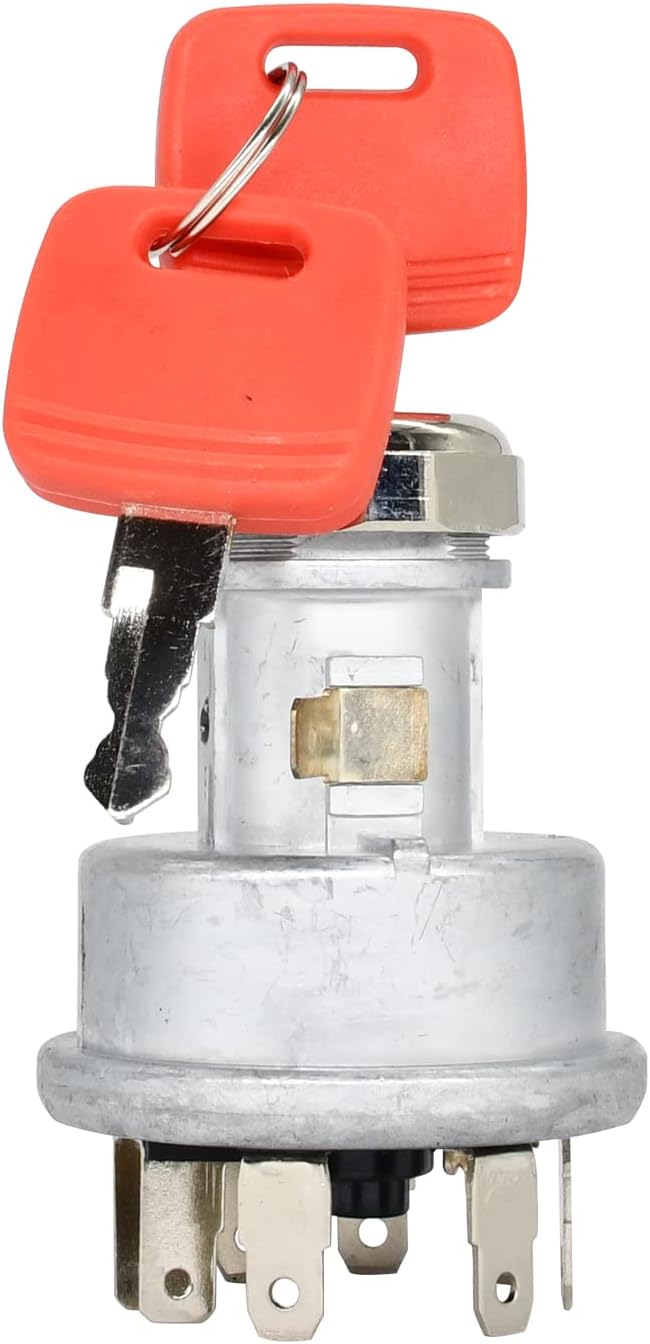 Amazon | Disenparts RE264579 RE61717ジョンディアスプレーヤー用2キー付きイグニッションスイッチ4630 ...