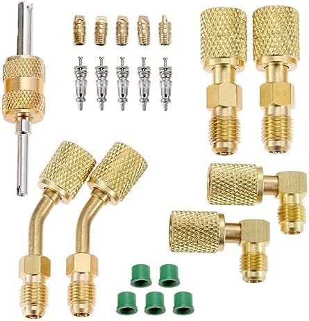 R410A Adapter Kit, Mini Split Vacuum Pump Kit 410A Refrigerant for ...