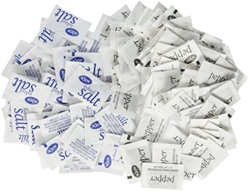 Amazon.com : N'Joy Portion Packets Iodized Salt 3000 ct : Table Salts ...