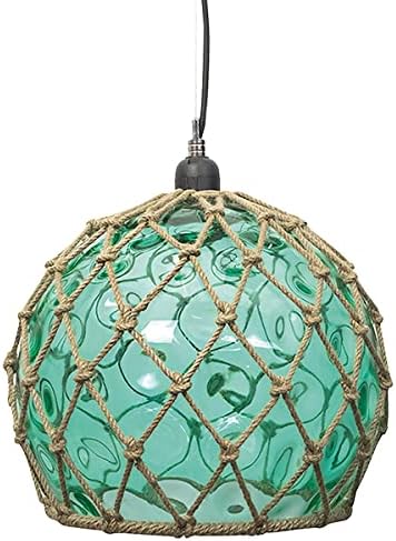 Black Forest Decor Green Glass Buoy Pendant Light - Amazon.com