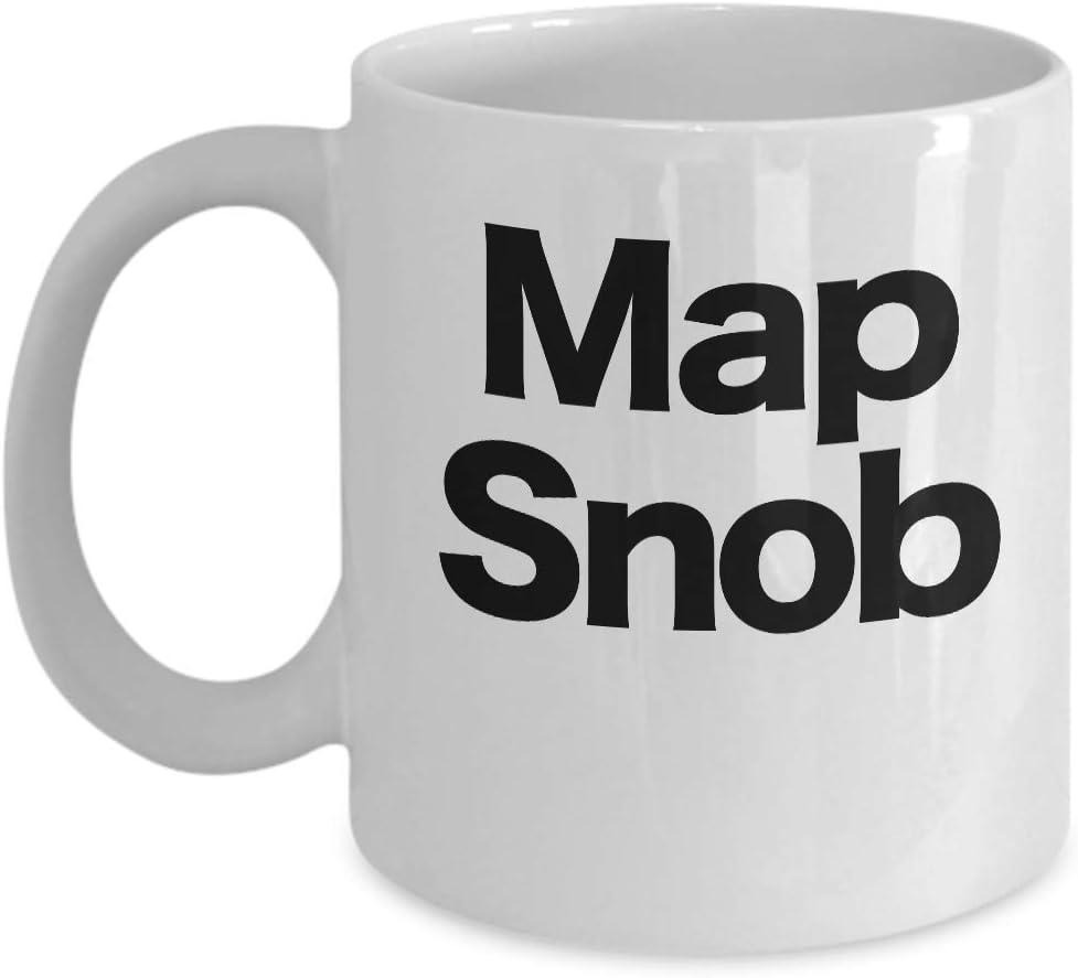 Amazon.com: Cartographer Mug White Coffee Cup Map Maker : Home & Kitchen