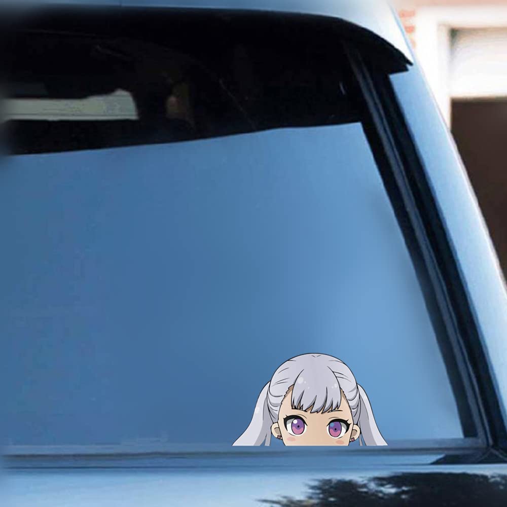 Buy Cwymxly Noelle Silva Black Clover Peek Anime Vinyl Cartoon Car ...