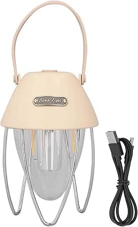 Rechargeable LED Camping Lantern 3 Light Modes Outdoor Hanging Light ...