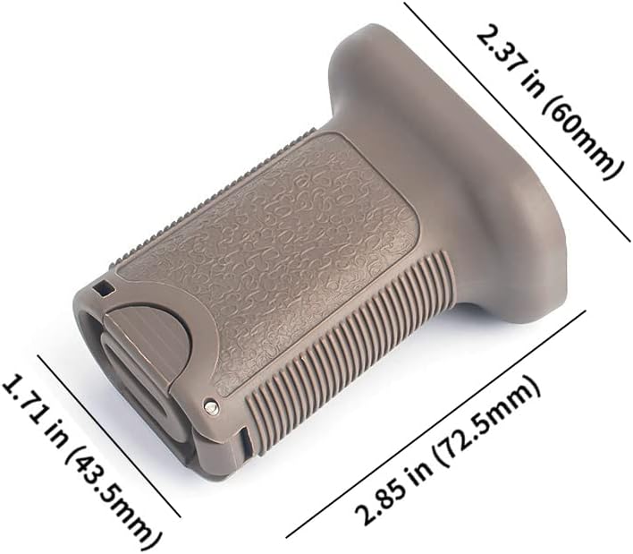 SBGJMY VSG-S Tactical Airsoft Grip Vertical Foregrip for M-lok & Keymod ...