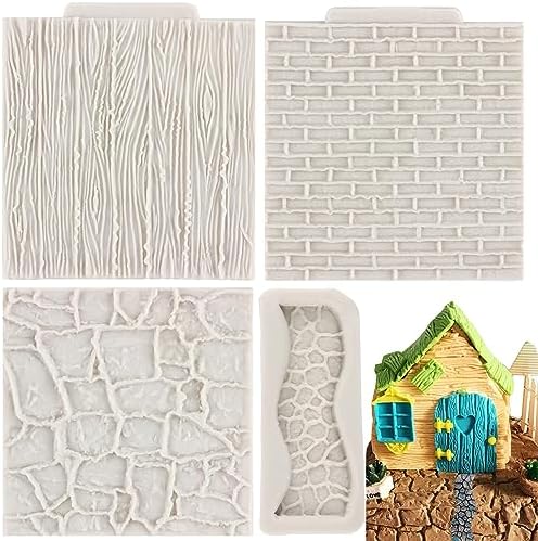 Amazon.com: MYPRACS Brick Wall Texture Design Silicone Mold Stone Path ...