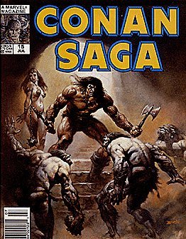 Amazon.com: Conan Saga Magazine (1987 series) #15: Marvel: Books