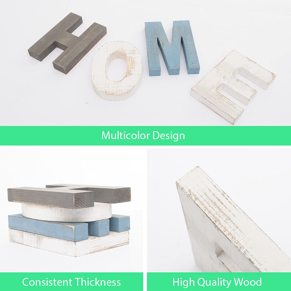 Snapklik.com : Coral Flower Rustic Wood Sign, Decorative Wooden Block ...