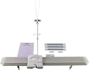Amazon.com: DOENUUB LK150 Knitting Machine for Adults, 6.5mm Mid Gauge ...