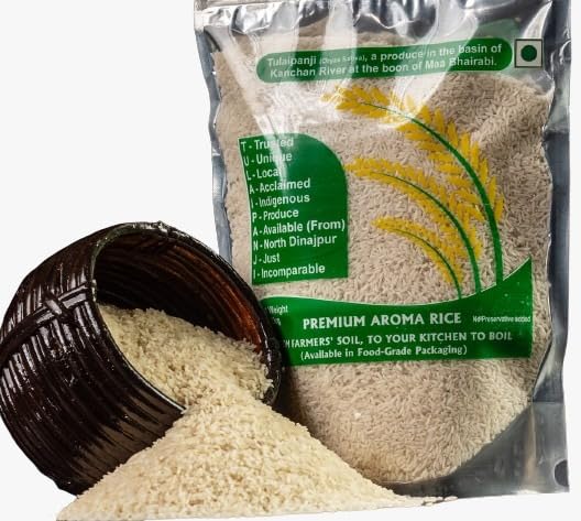 Tulaipanji Premium Aroma Rice (Atap) | Non-Basmati | Indigenous Variety ...