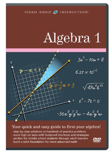 Amazon.com: Algebra 1 : Video Aided Instruction, Video Aided ...