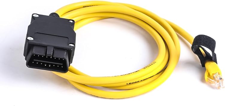 Amazon.com: Ranoff Enet OBD2 OBDii RJ45 Cable,Ethernet 6.6ft/2M Cable ...