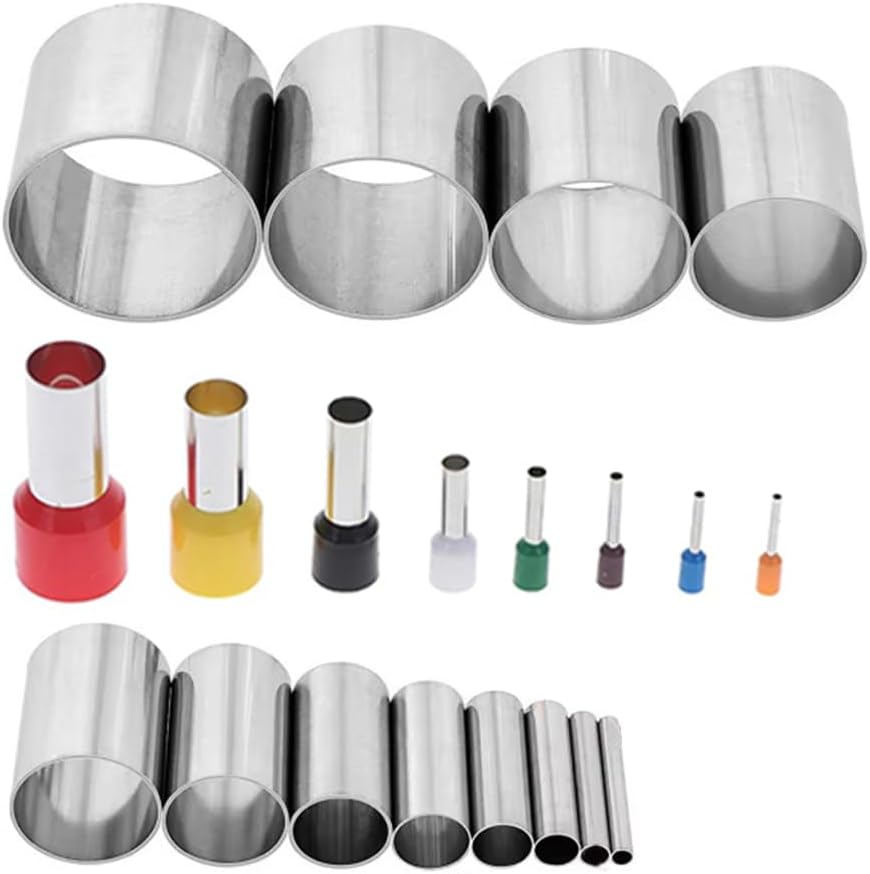 Amazon.com: 15PCS Stainless Steel Clay Cutter Round Circle Shape Cutter ...