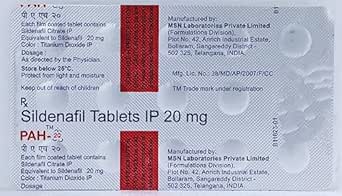 PAH-20 - Strip of 10 Tablets : Amazon.in: Health & Personal Care