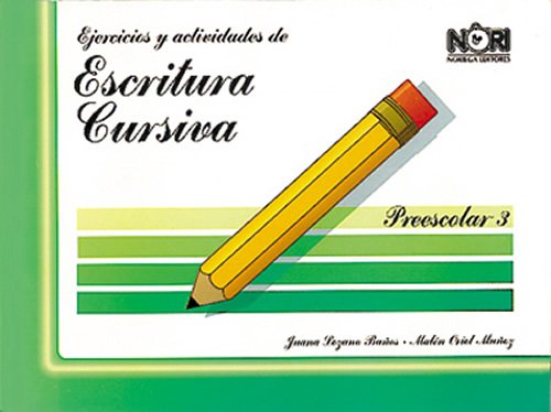 Ejercicios y actividades de escritura cursiva preescolar/ Exercises and ...