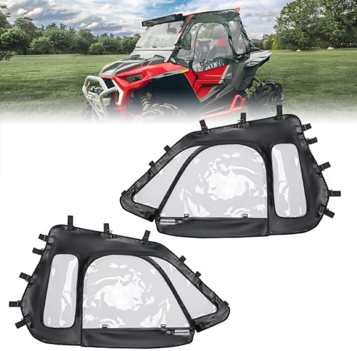 Amazon.com: StarknightMT RZR PRO XP Soft Upper Doors, RZR Cab Doors Top ...