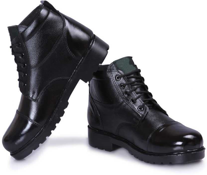 Buy KH_DMS Police NCC Army Military Tsf D.B. Boots Boots For Men_NCC ...
