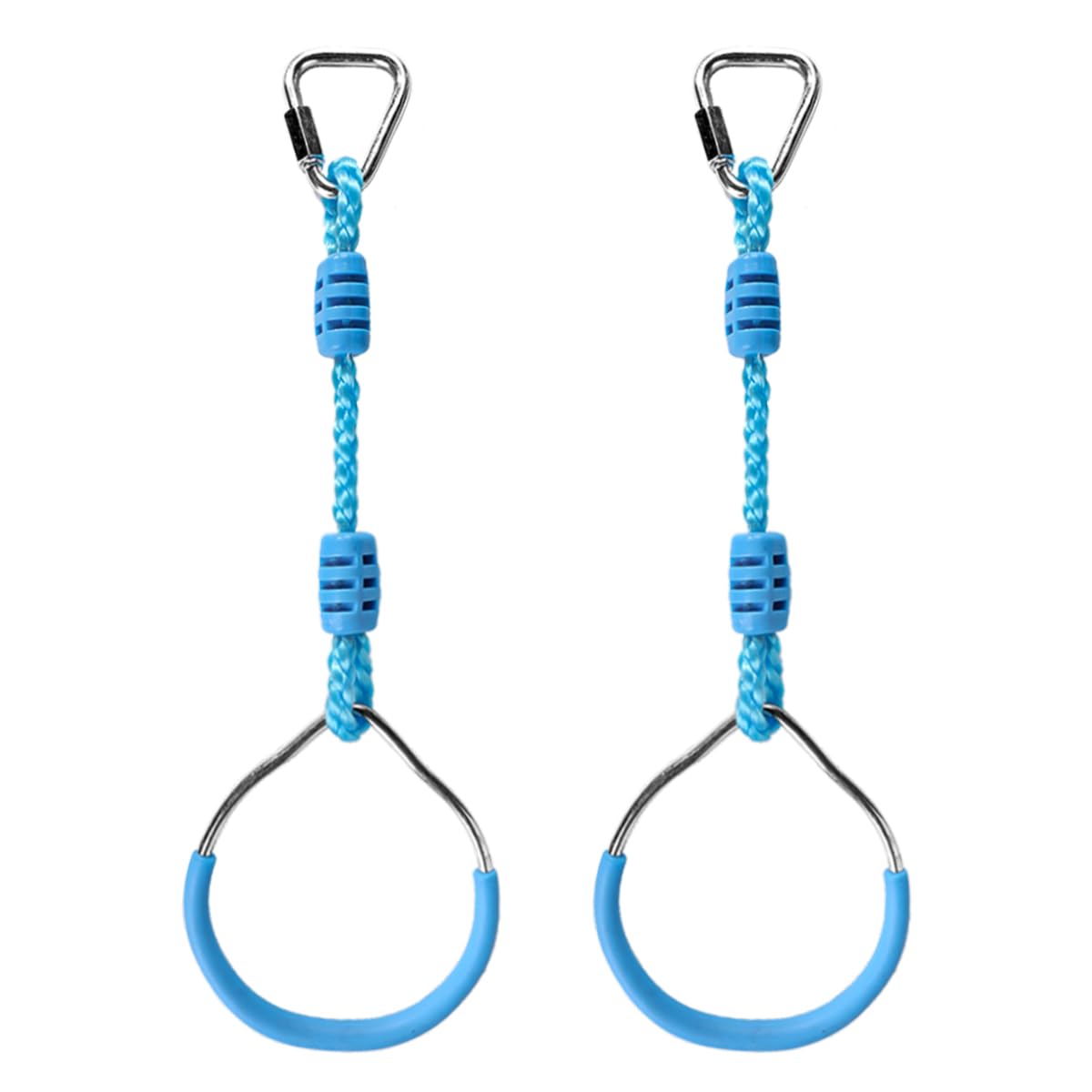 Amazon.com: Ymeibe Ninja Rings Monkey Bars for Backyard Playground ...