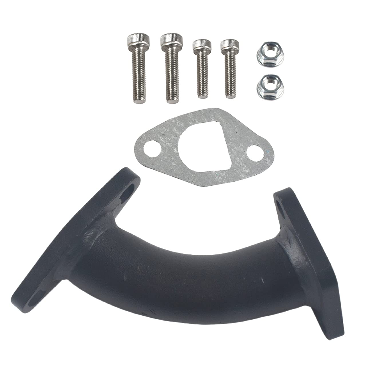 Amazon.com: Racing Performance Intake Pipe Inlet Manifold Black For ...