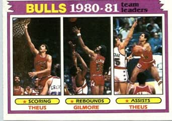 Amazon.com: 1981 Topps Basketball Card (1981-82) #46 Chicago Bulls ...