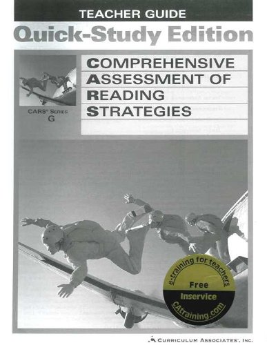 Comprehensive Assessment of Reading Strategies - CARS Series G - Quick ...