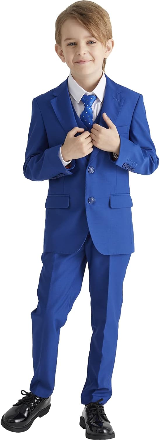 Buy ELPA ELPA Boys Suits Slim Fit Formal Dresswear Suit Set Online at Lowest Price in India ...