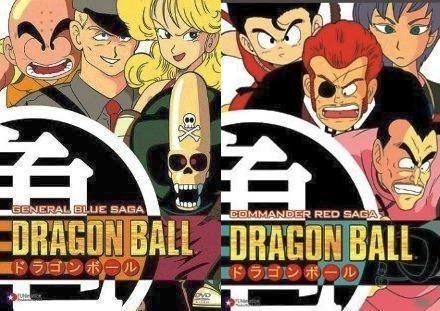 Amazon.com: Dragon Ball Saga DVD Set Vol 4 5 General Blue Commander Red ...
