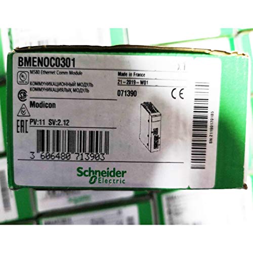 Amazon.com: Módulo Ethernet M580 BMENOC0301 Comunicación Ethernet de 3 ...